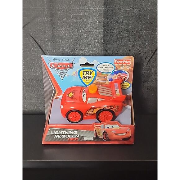 Pixar | Toys | Disney Pixar Cars 2 Fisher Price Talking Lightning ...